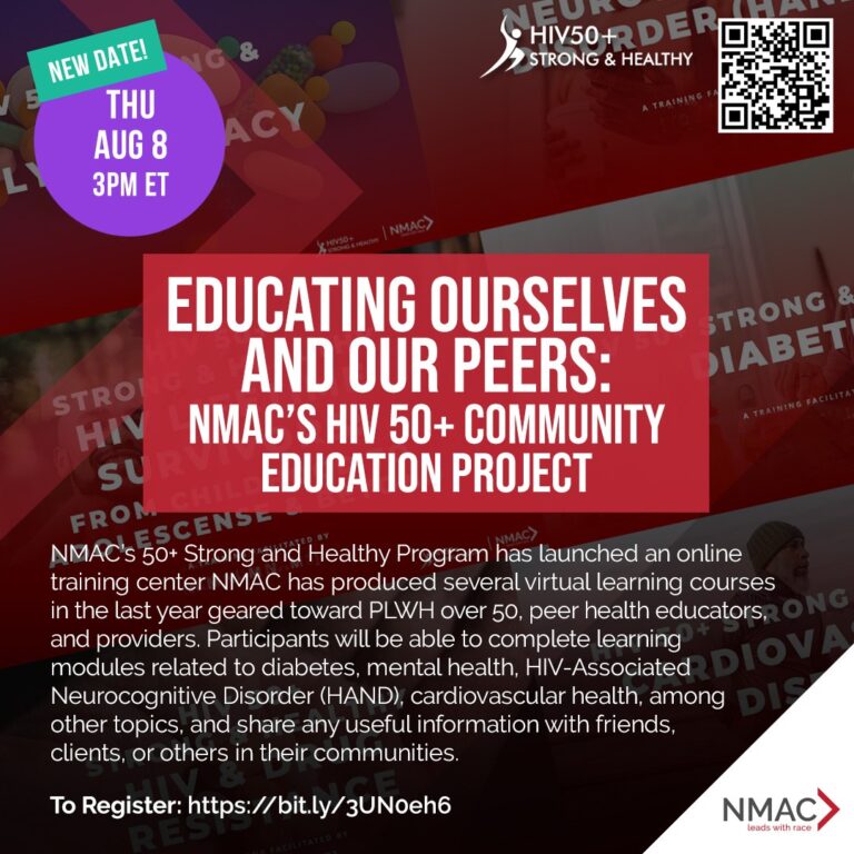 Events from July 30 – October 3 – NMAC